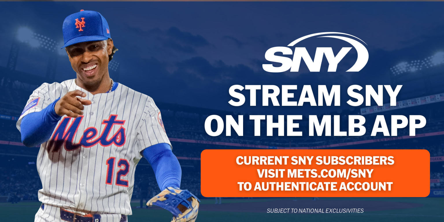 SNY, MLB streaming games for 2026