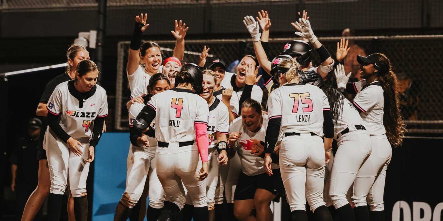 Ana Gold shines at the plate, in the field for Blaze