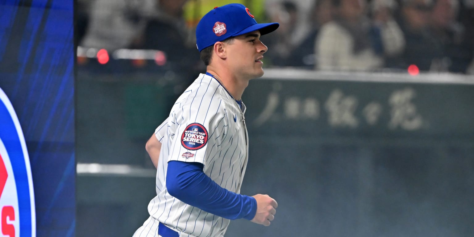 Matt Shaw, Cubs top prospect, makes MLB debut in Tokyo Series