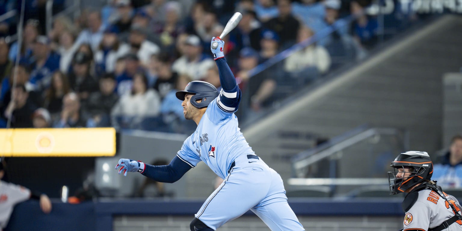 George Springer makes big plays on offense, defense in Blue Jays win