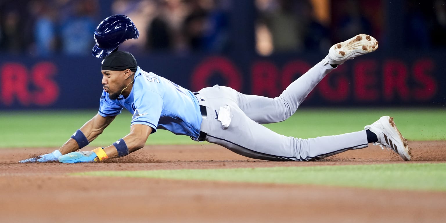 Chandler Simpson out of Rays lineup Tuesday after leg cramps