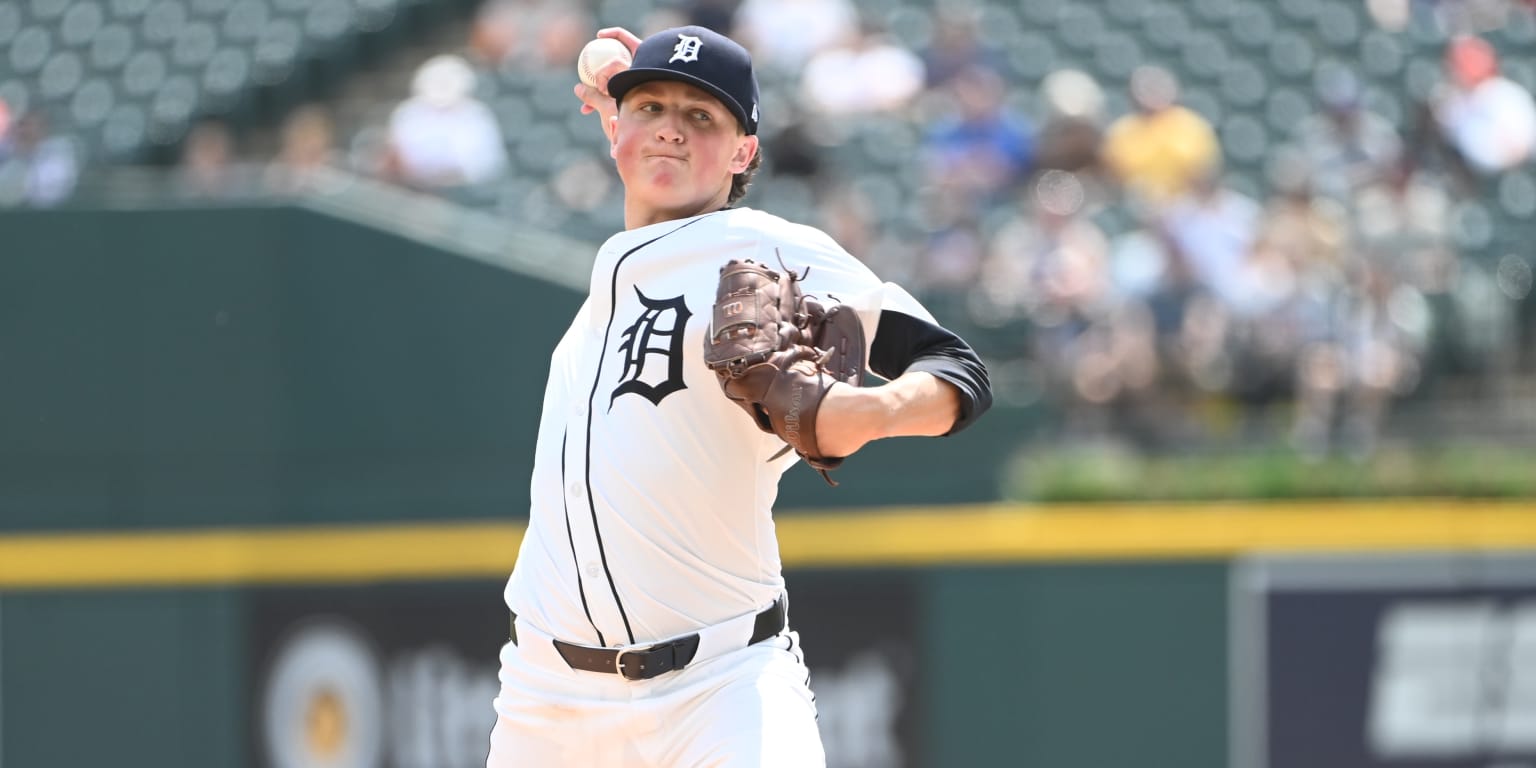 Reese Olson strikes out seven in Tigers' shutout win over Padres