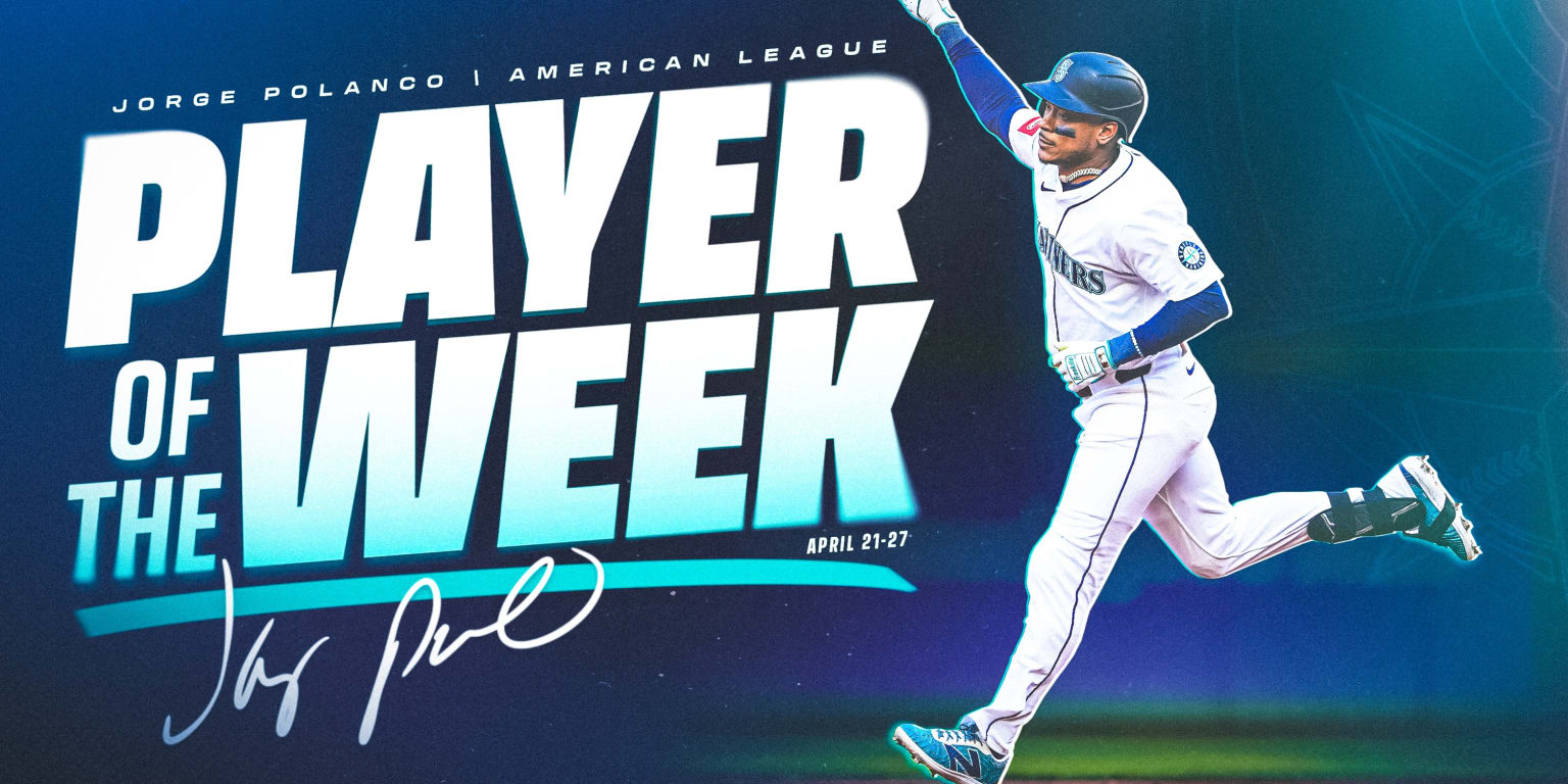 JORGE POLANCO NAMED AMERICAN LEAGUE PLAYER OF THE WEEK