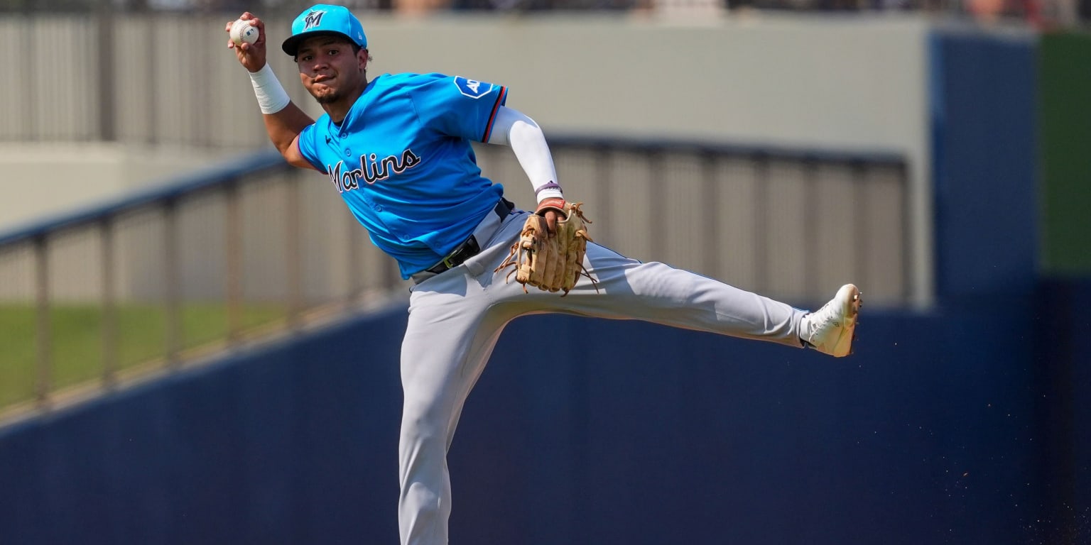 Javier Sanoja trying to make Marlins' Opening Day roster as utility man