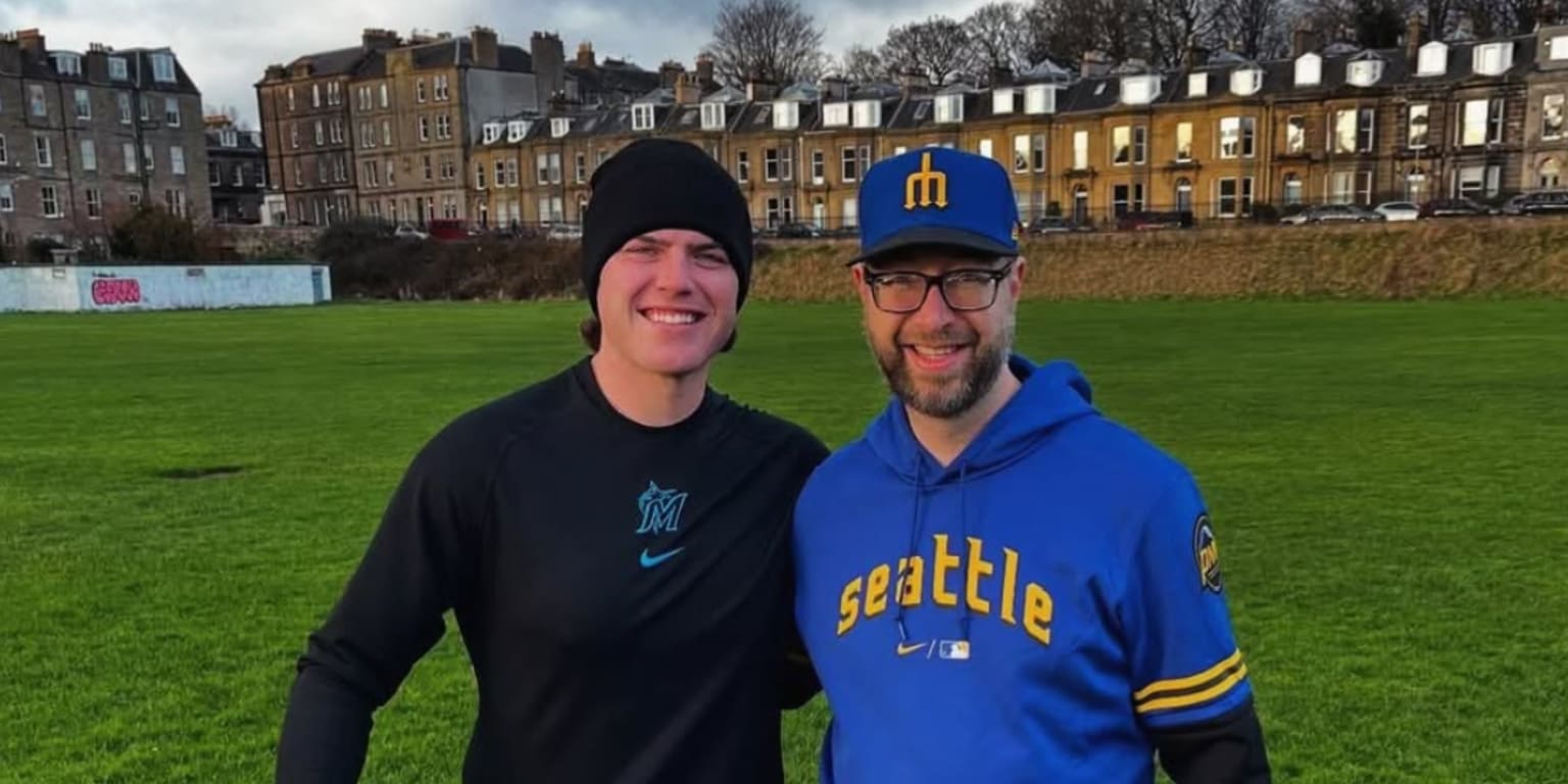 Ryan Weathers works out in Scotland during 2024-2025 offseason
