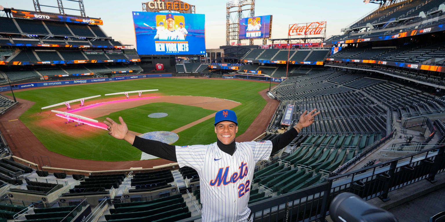 Mets hold Juan Soto introductory press conference at Citi Field