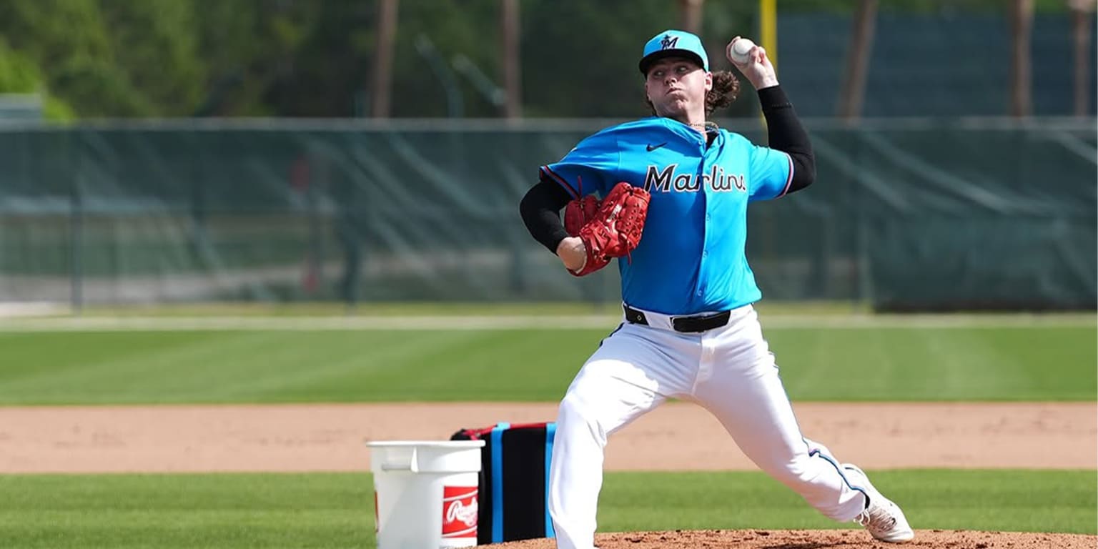 Ryan Weathers throws 3 perfect innings in rehab start