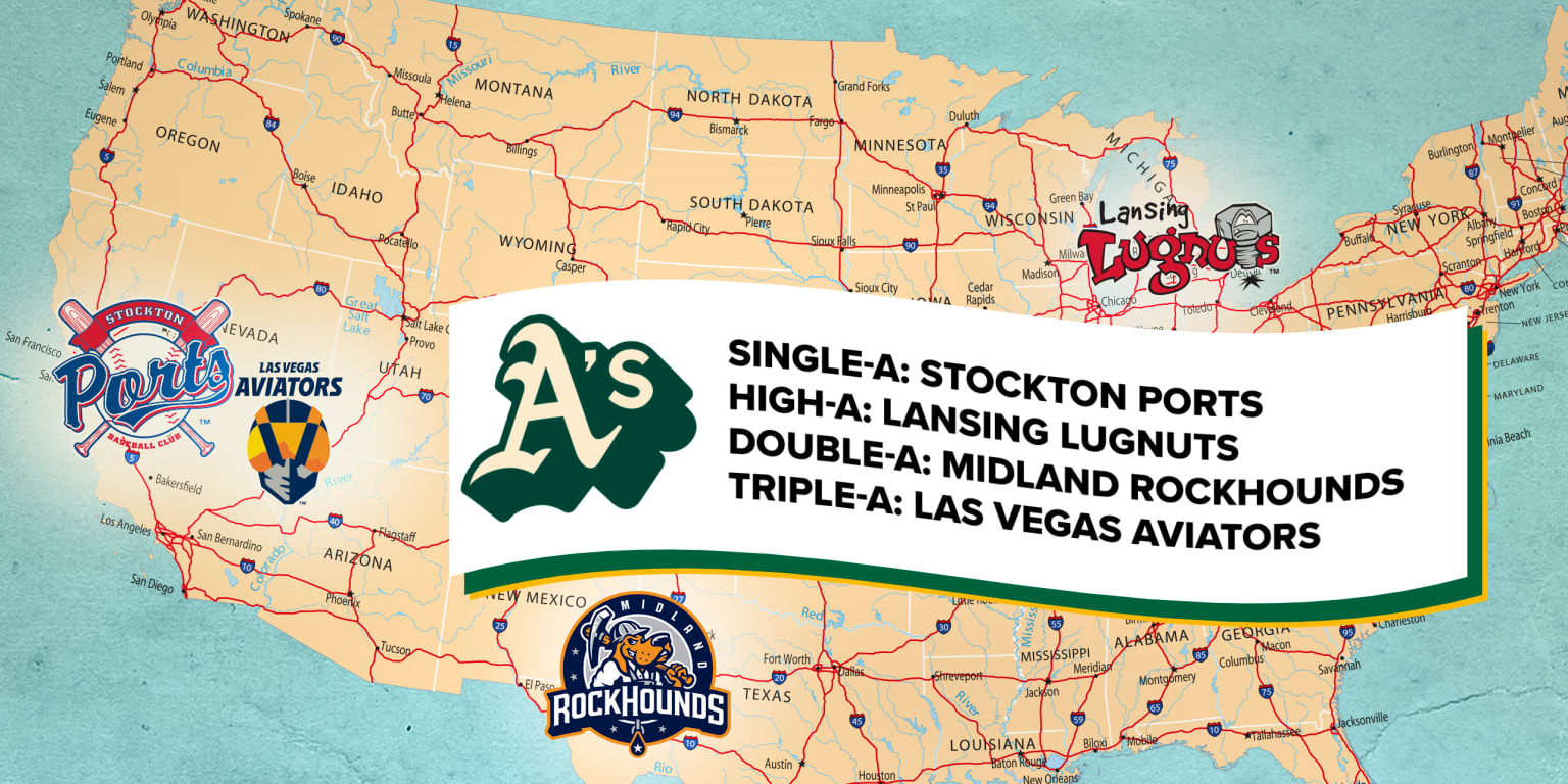 Oakland A's Minor League ballparks