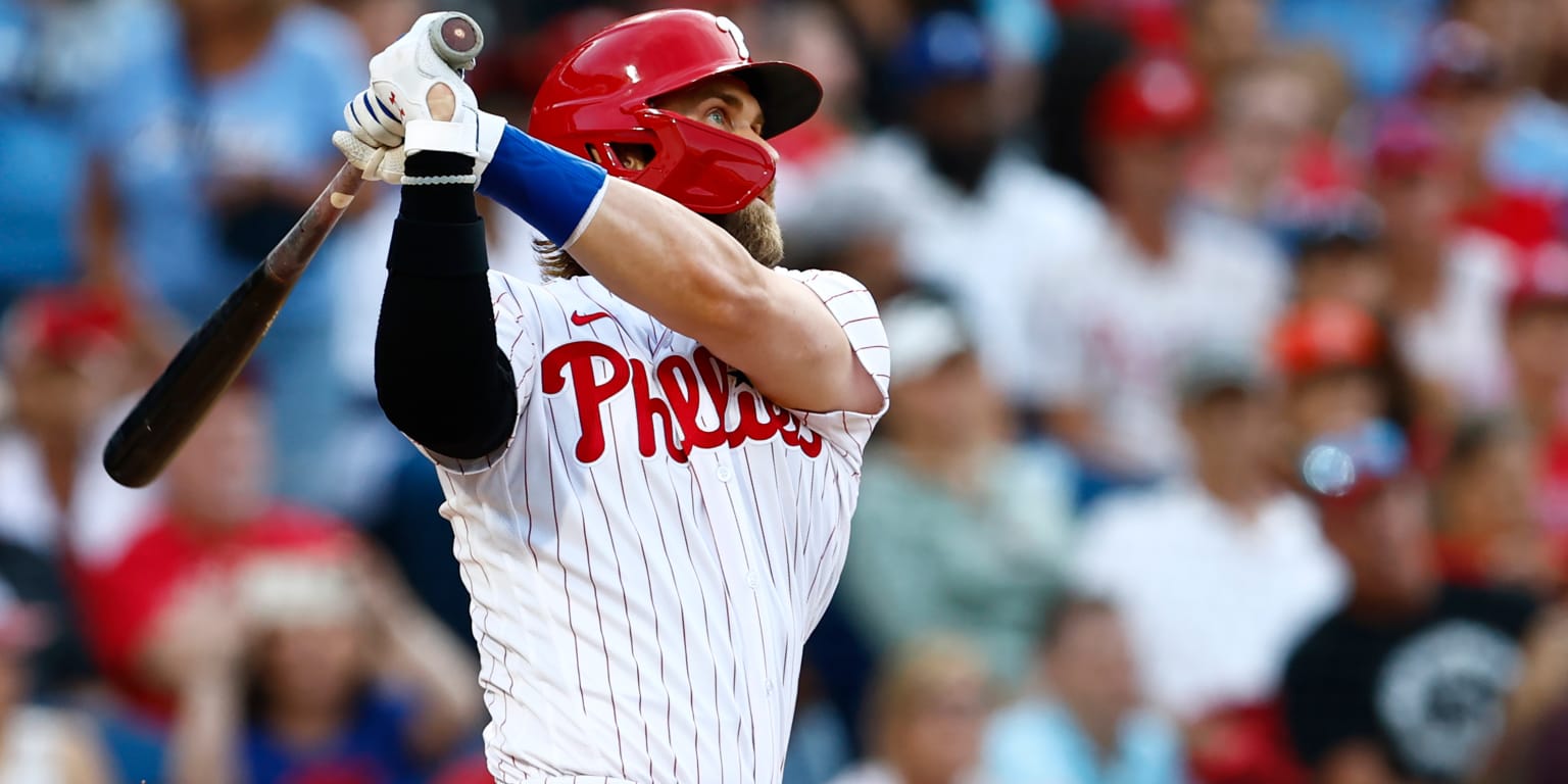 Harper llega a 299 HR y Filis logran quinto triunfo consecutivo