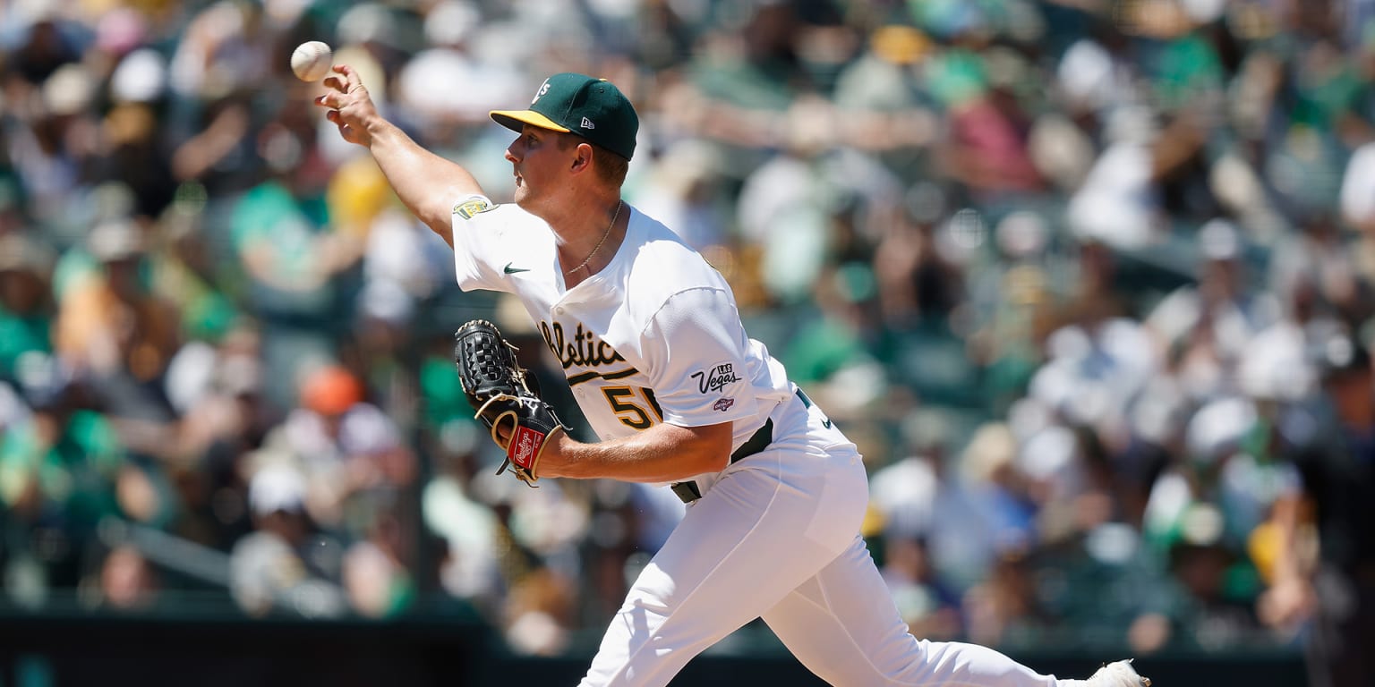 Jack Perkins makes MLB debut for A's