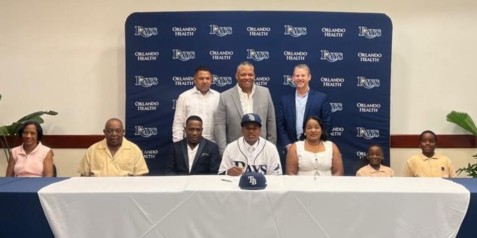 Tampa Bay Rays 2026 international signings
