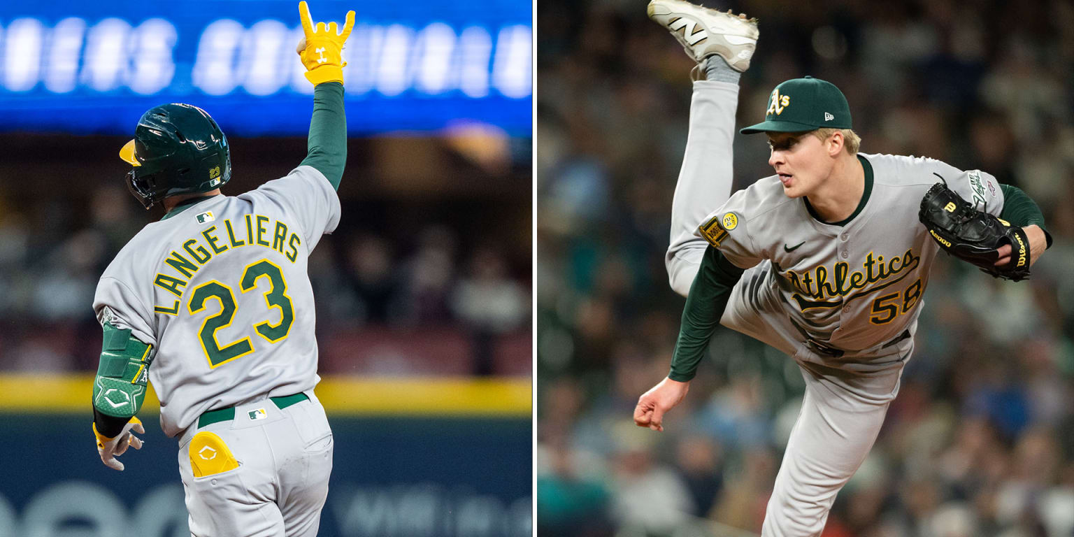 Shea Langeliers home run leads Athletics past Mariners