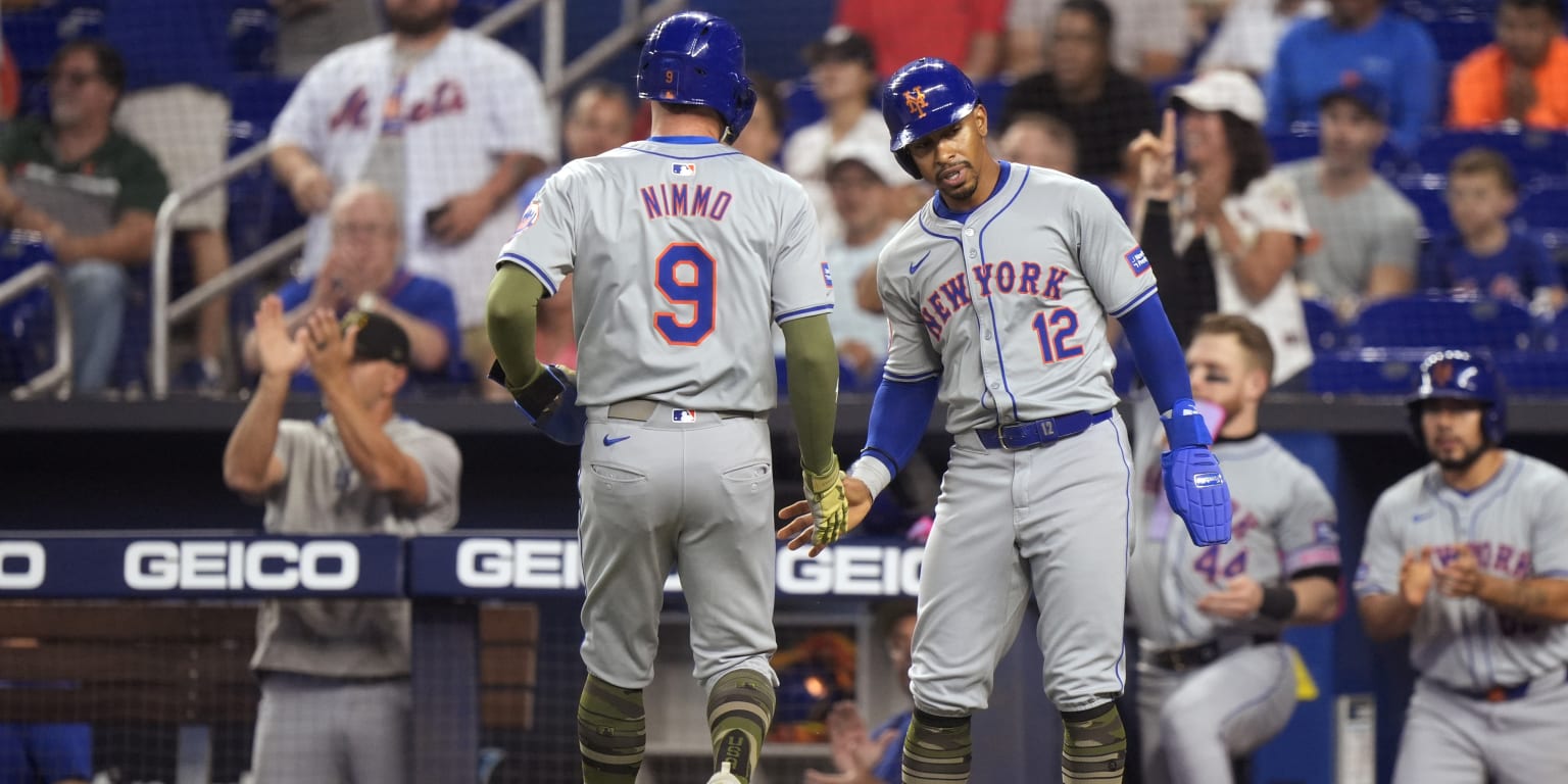 Brandon Nimmo hits home run in Mets' win over Marlins