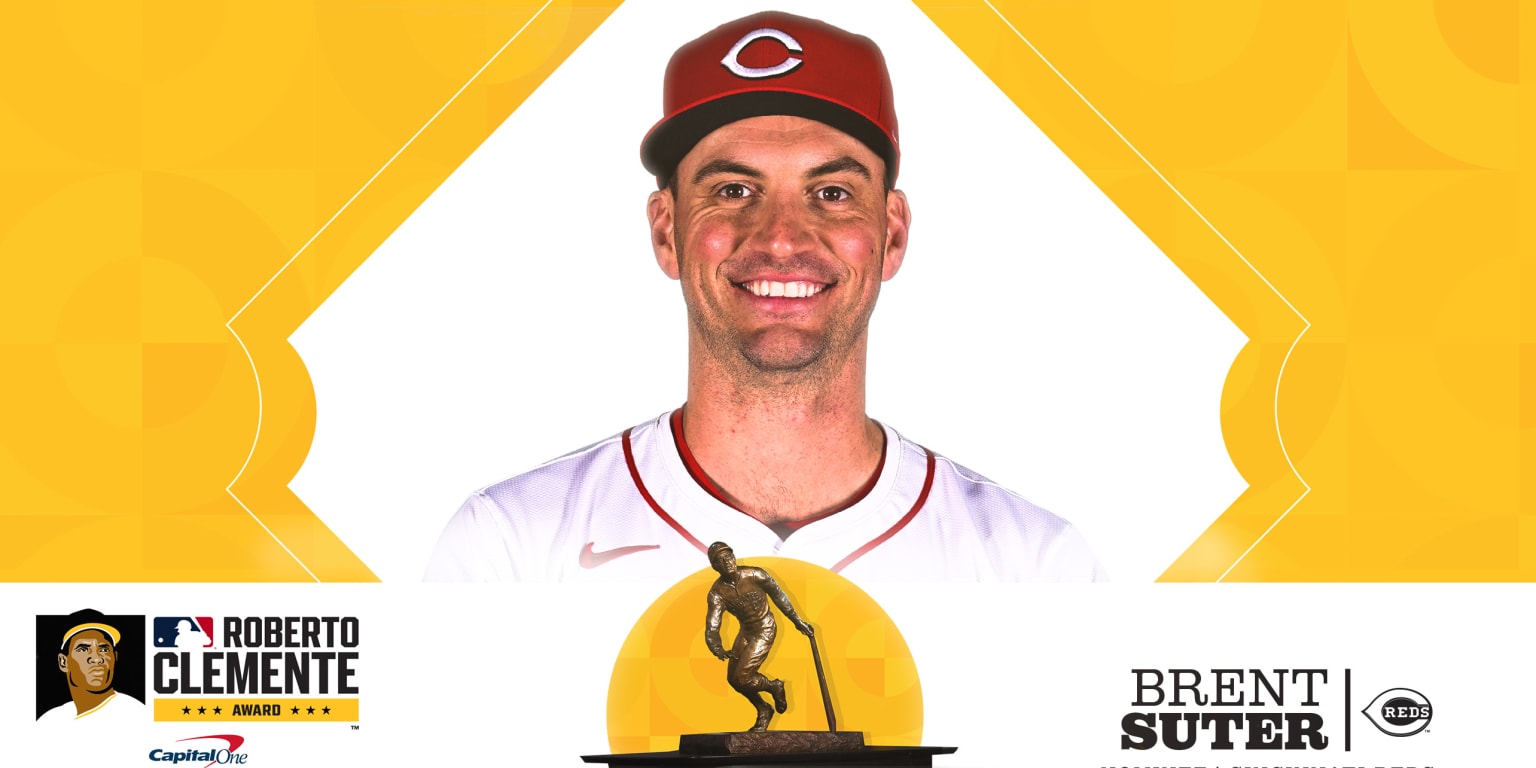 Brent Suter is Reds' 2025 Roberto Clemente Award nominee