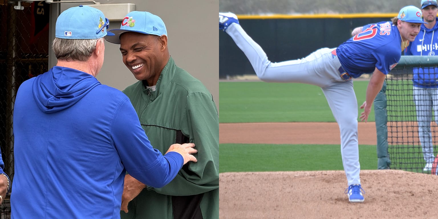 Charles Barkley, Jaxon Wiggins highlight Cubs' Spring Training