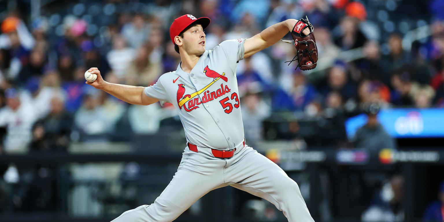 Andre Pallante, Cardinals lose opener to Mets