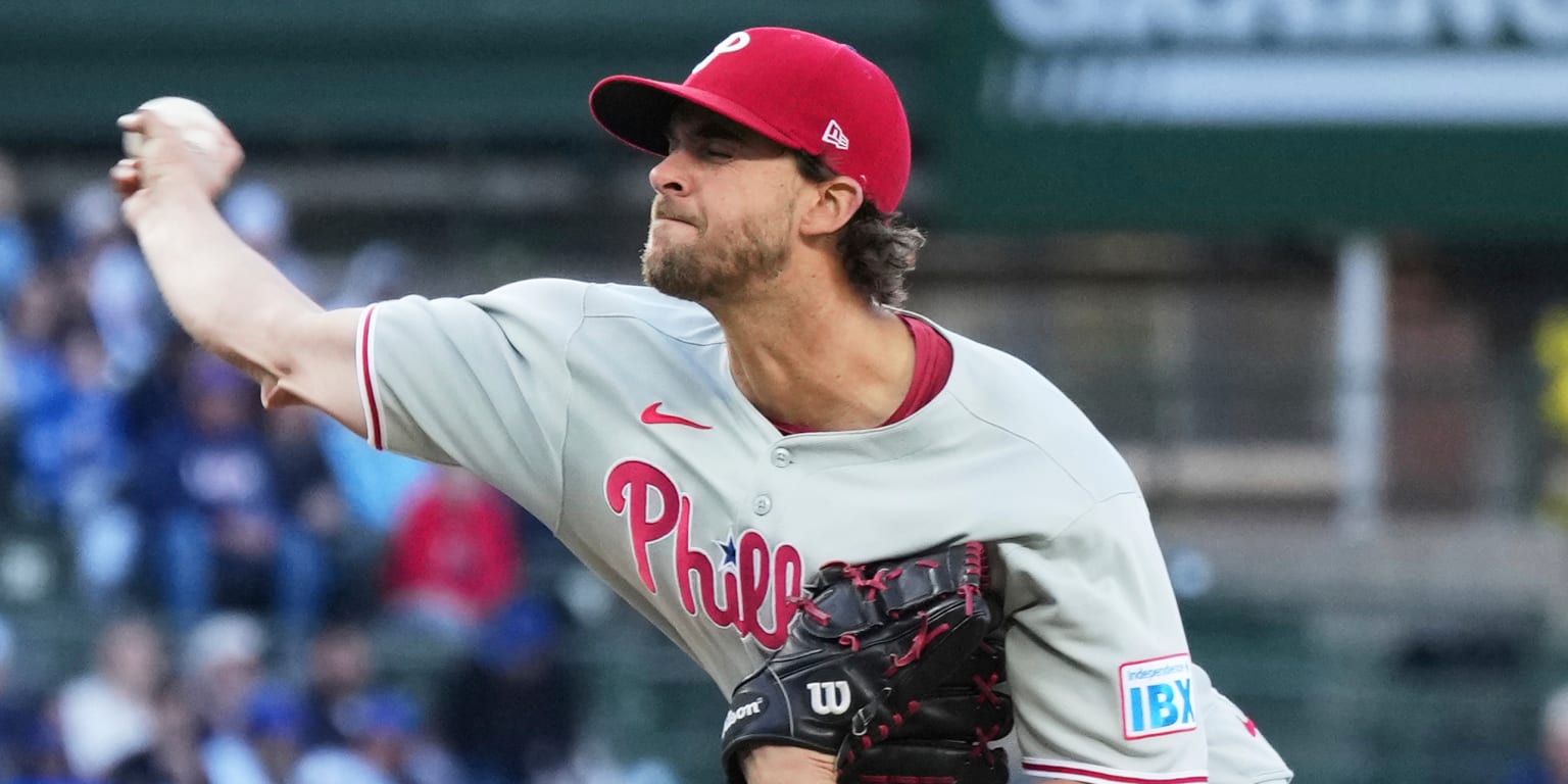 Aaron Nola pitches seven strong innings in Phillies' win vs. Cubs