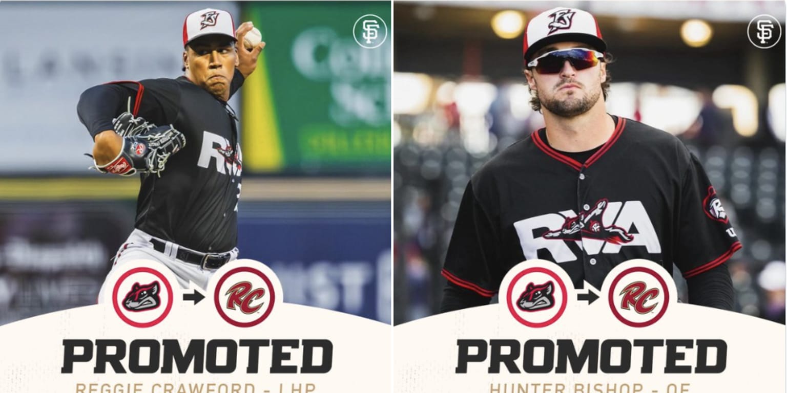 Reggie Crawford, Hunter Bishop promoted to Triple-A