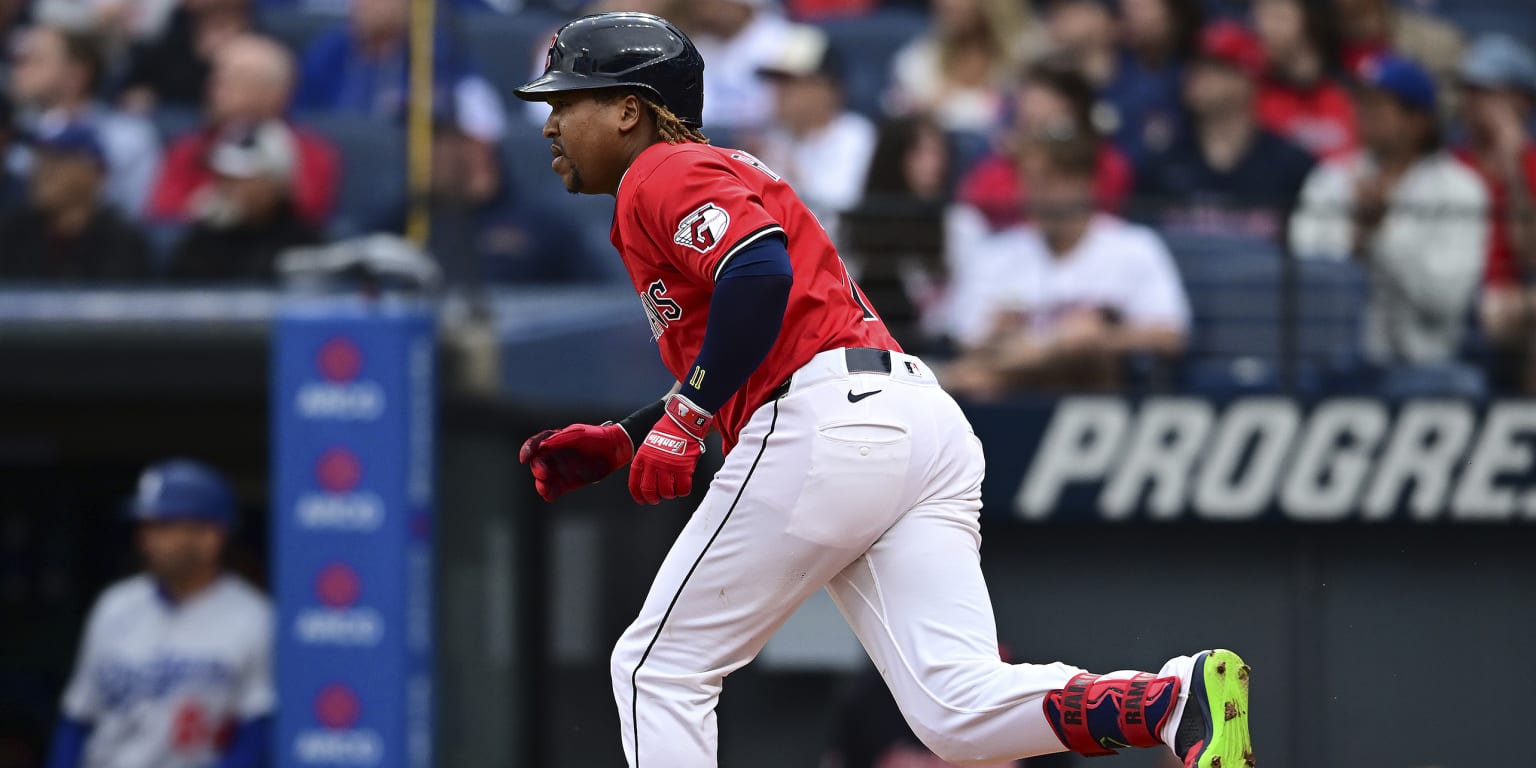 Jose Ramirez extends hitting streak to 20 games