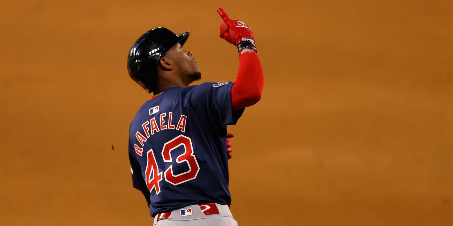 Ceddanne Rafaela rendirá homenaje a su padres en el Players' Weekend