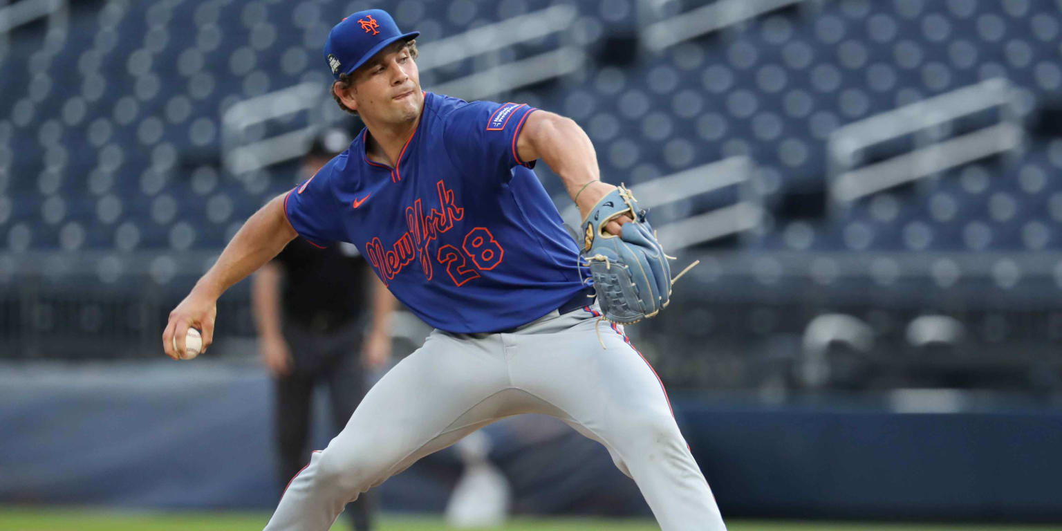 Mets prospect Ryan Lambert strikes out two in Spring Breakout