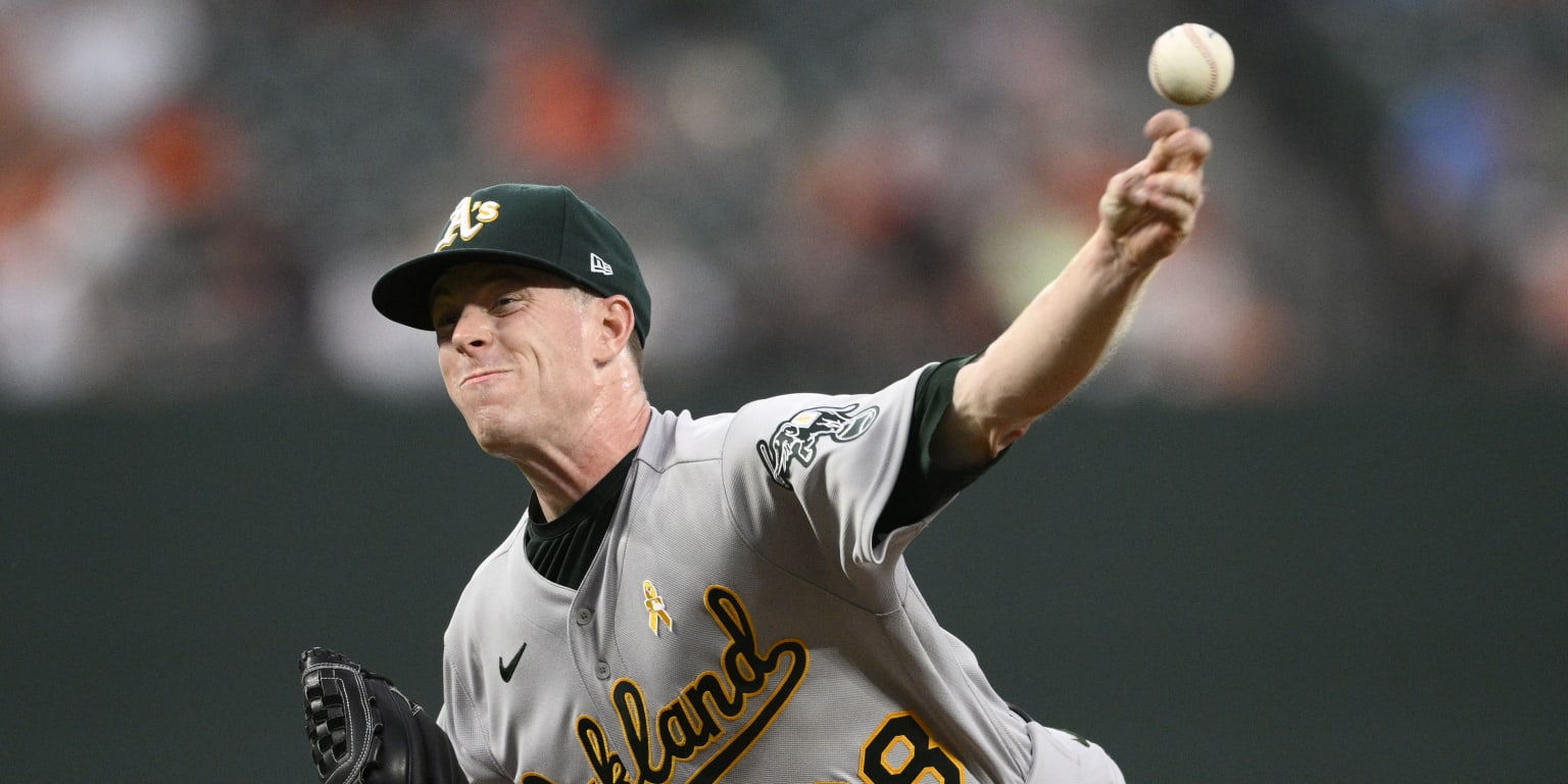 JP Sears logs quality start in A's loss to Orioles