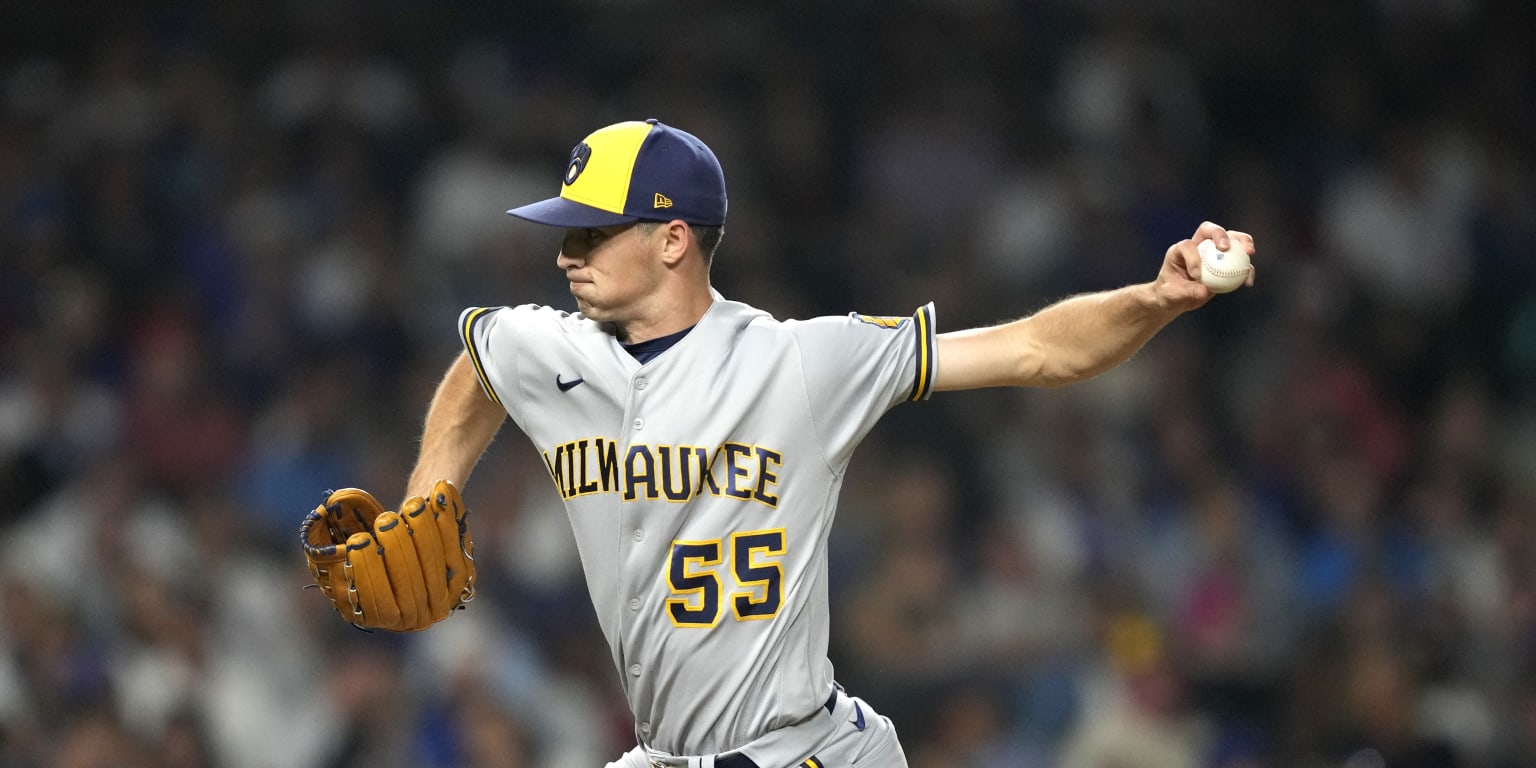 Hoby Milner settles into key role in Brewers bullpen