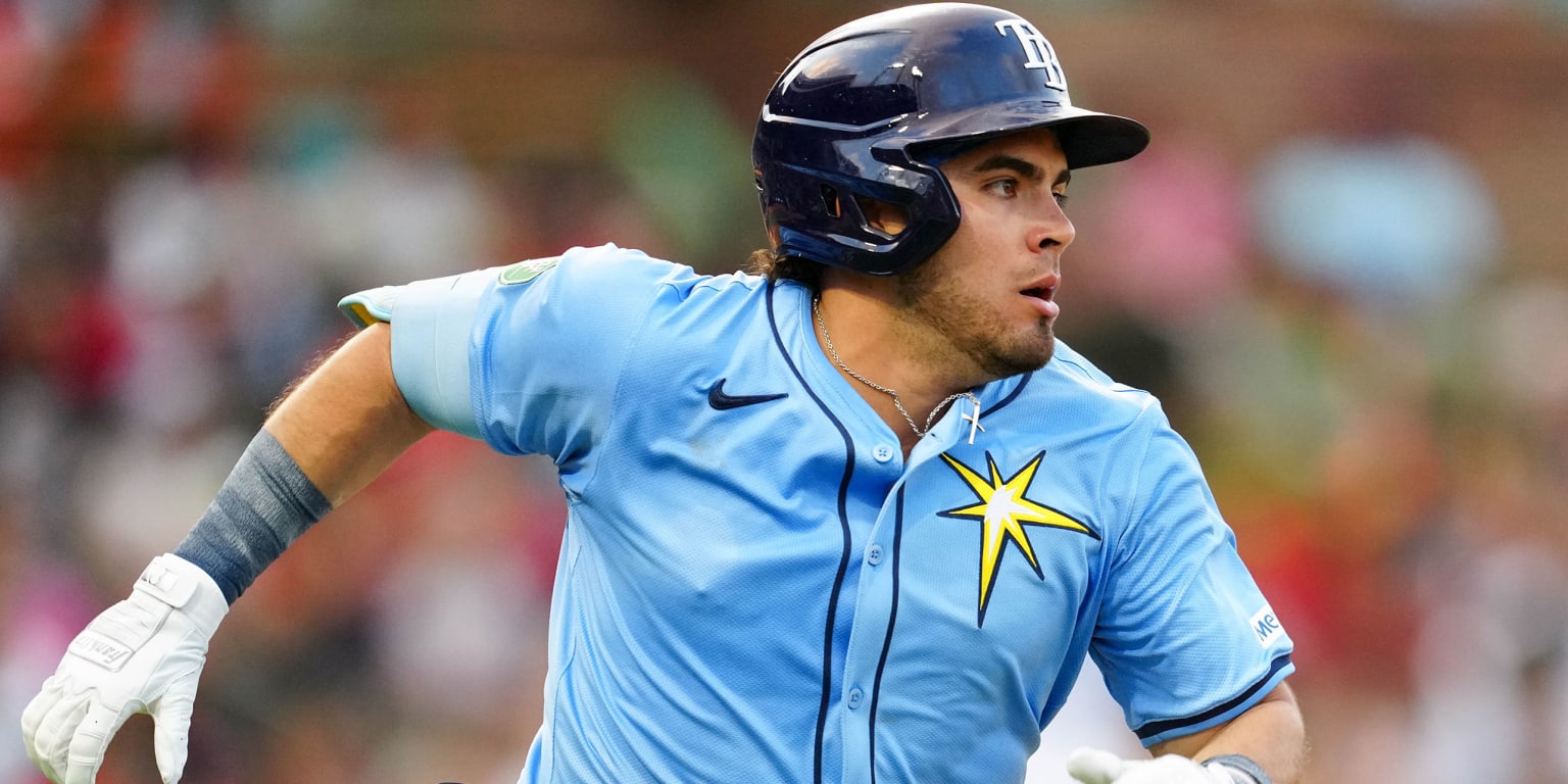 Jonathan Aranda competing for spot with Rays