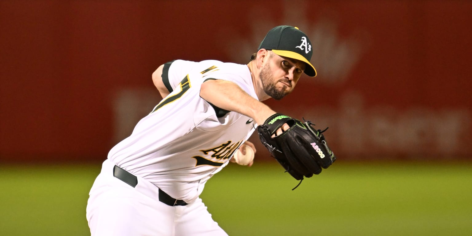 Alex Wood, A's struggle vs. Guardians on Opening Day
