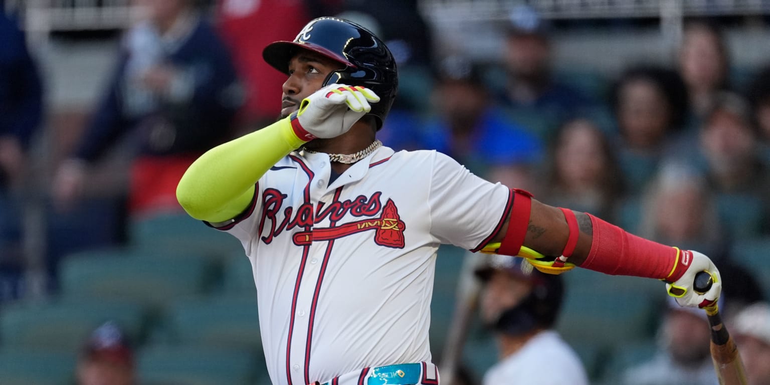 Marcell Ozuna leading MLB with historic start for Braves