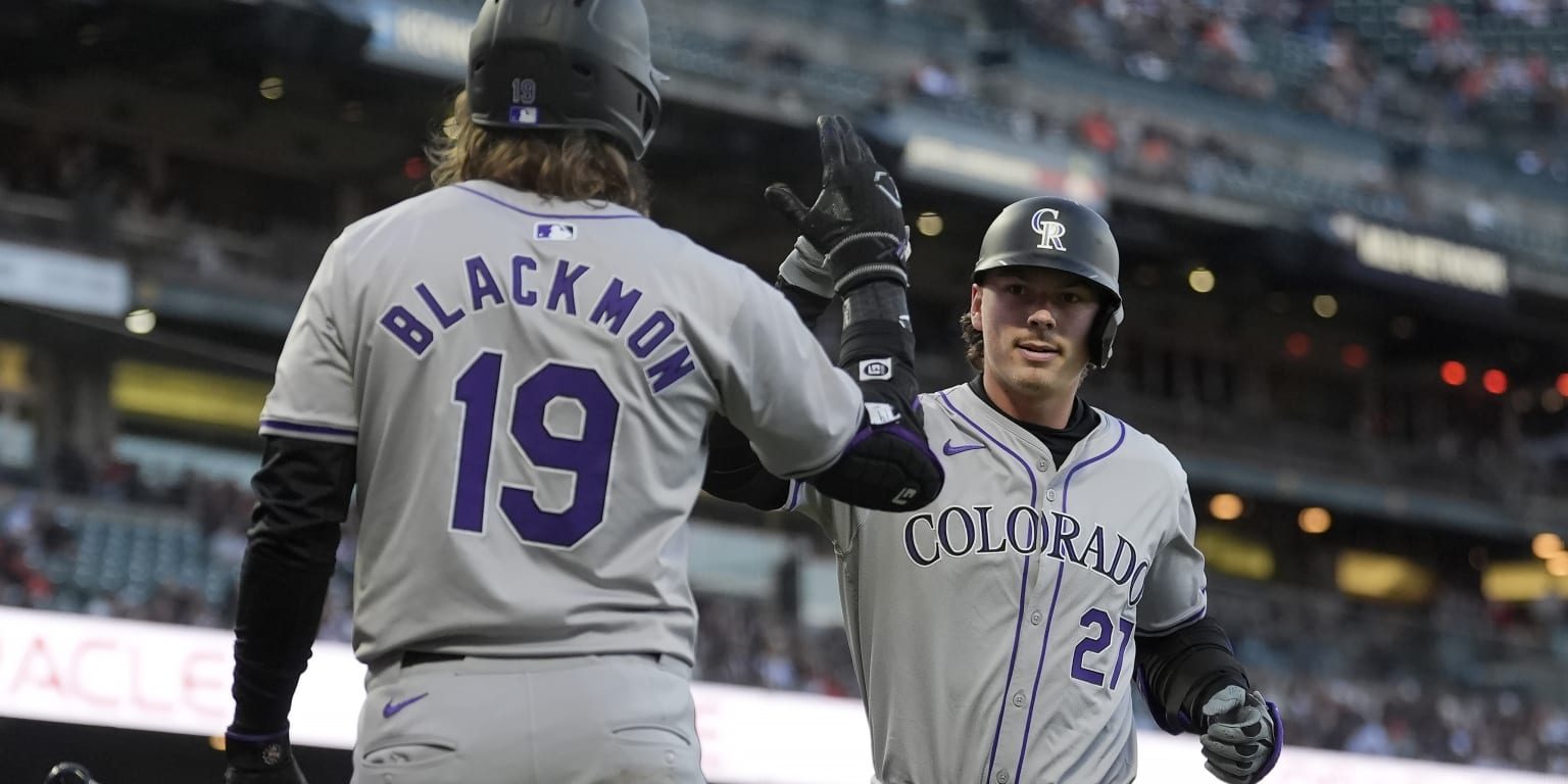 Jordan Beck hits 2nd MLB homer in Rockies' loss to Giants
