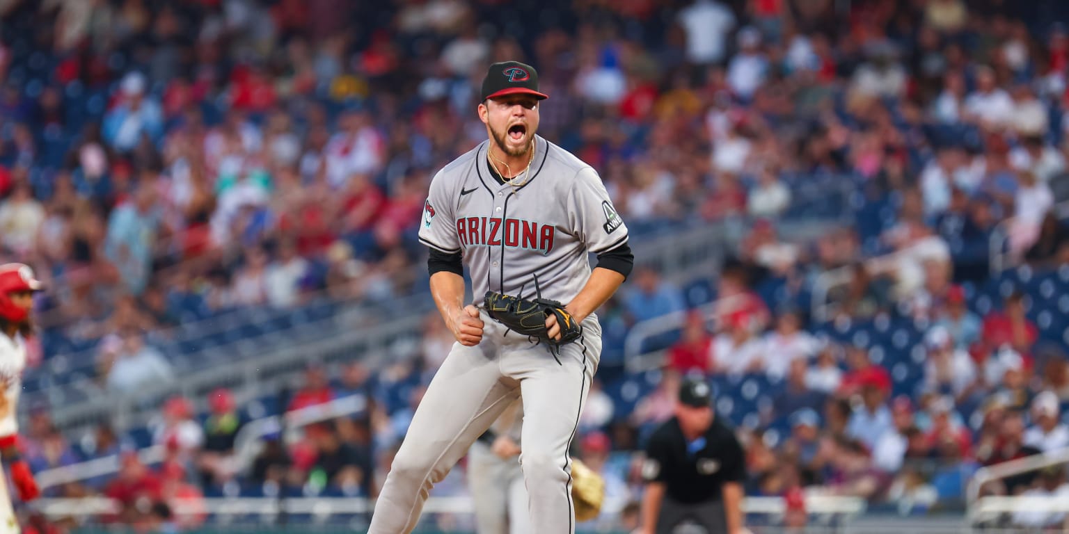 Slade Cecconi pitches six scoreless innings in win over Nationals