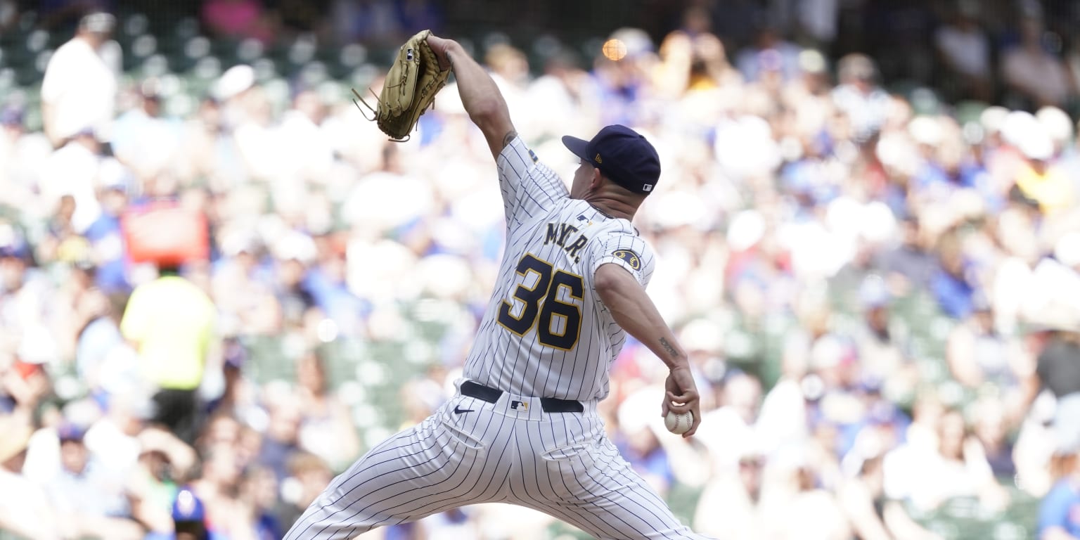 Tobias Myers pitches six solid innings in Brewers' loss