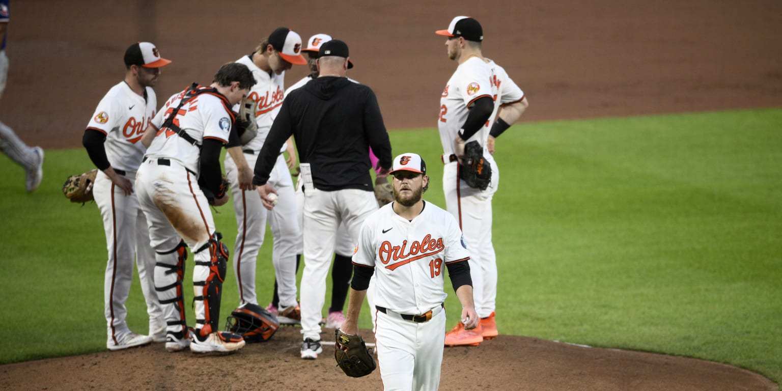 Orioles fall in series finale against Rangers to finish June