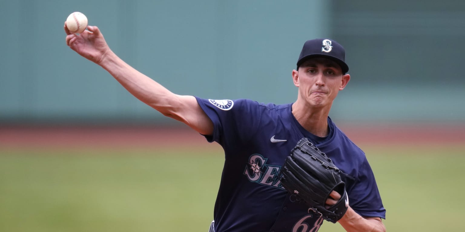 George Kirby throws knuckleball vs. Red Sox, honors Tim Wakefield