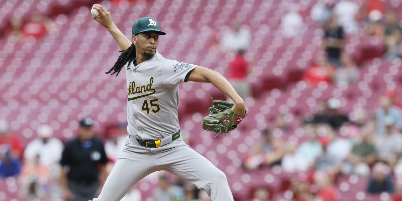 Osvaldo Bido's August performance for Athletics one of best in baseball