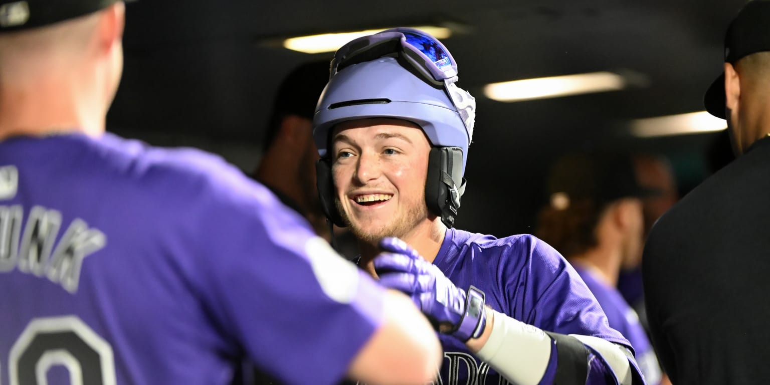 Hunter Goodman hits 4th homer in 4 games