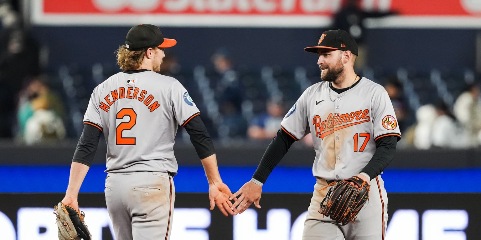 Gunnar Henderson, Colton Cowser lead Orioles vs. Yankees