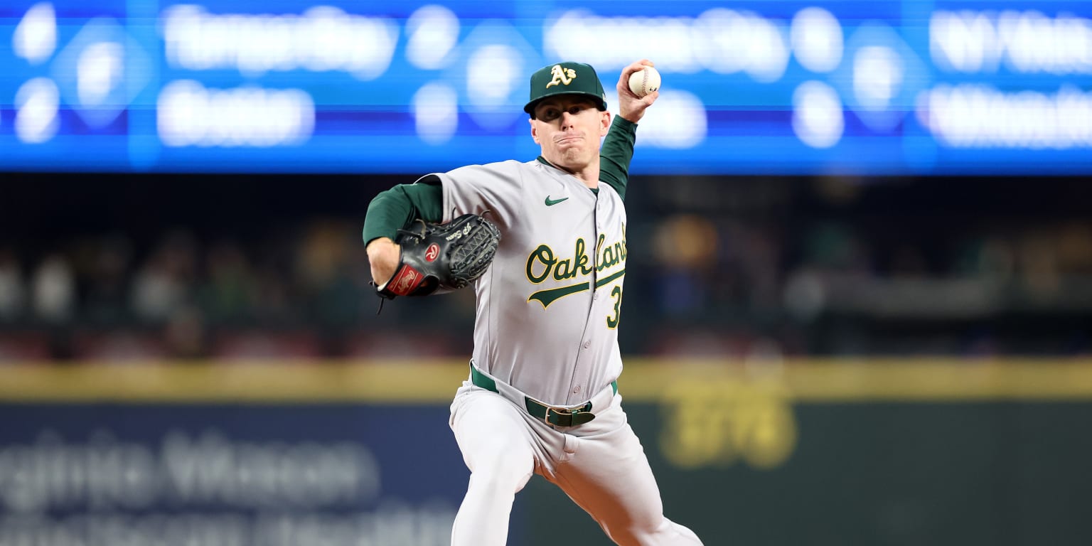 JP Sears posts quality start in A's loss to Mariners