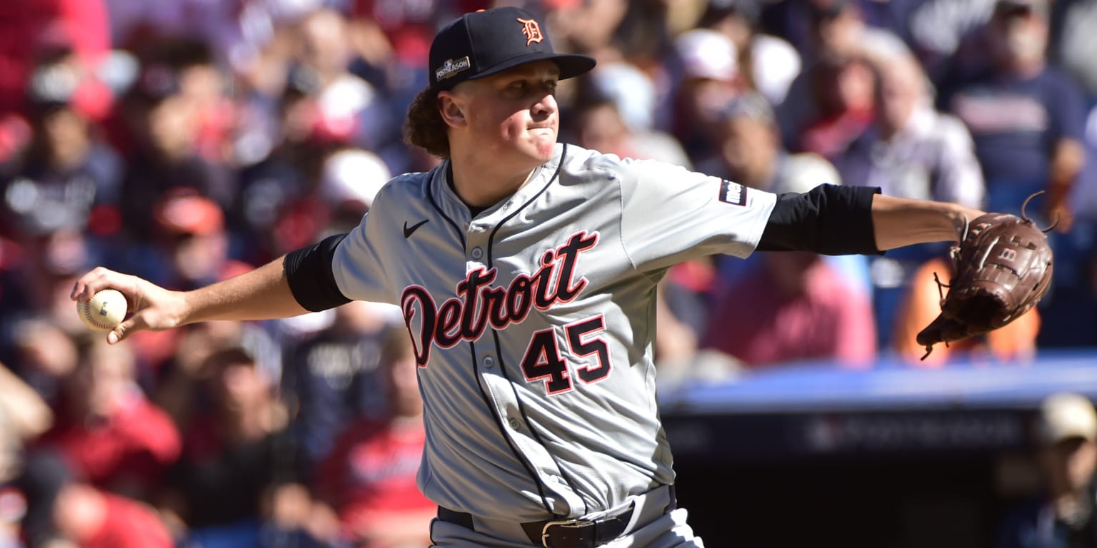 Reese Olson saves Tigers' bullpen in ALDS Game 1