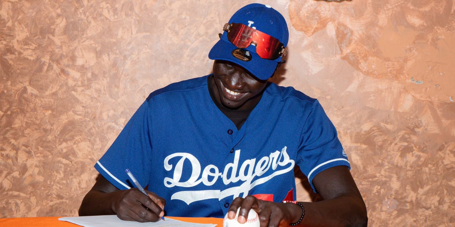 Dodgers sign first player from South Sudan, Joseph Deng