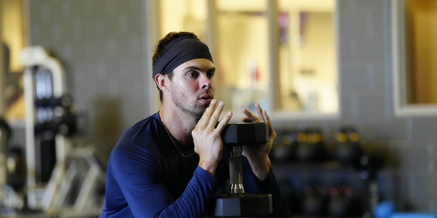 Matt Brash works on return from Tommy John surgery