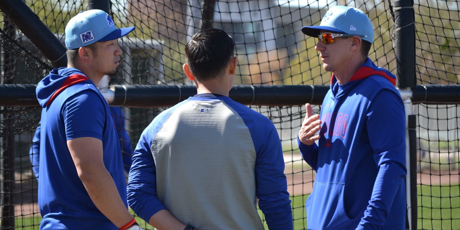 Seiya Suzuki, Craig Counsell connect at Cubs camp