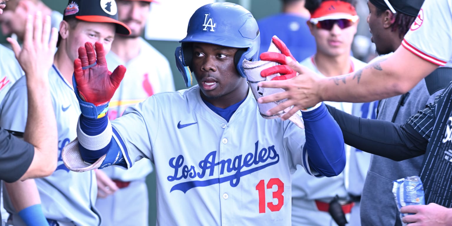 Zyhir Hope gets opportunity to learn at Dodgers camp
