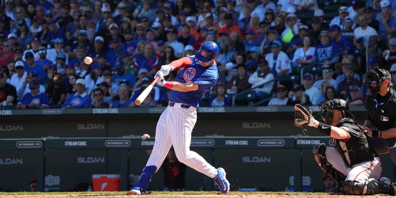 Kyle Tucker hits first Spring Training homer for Cubs