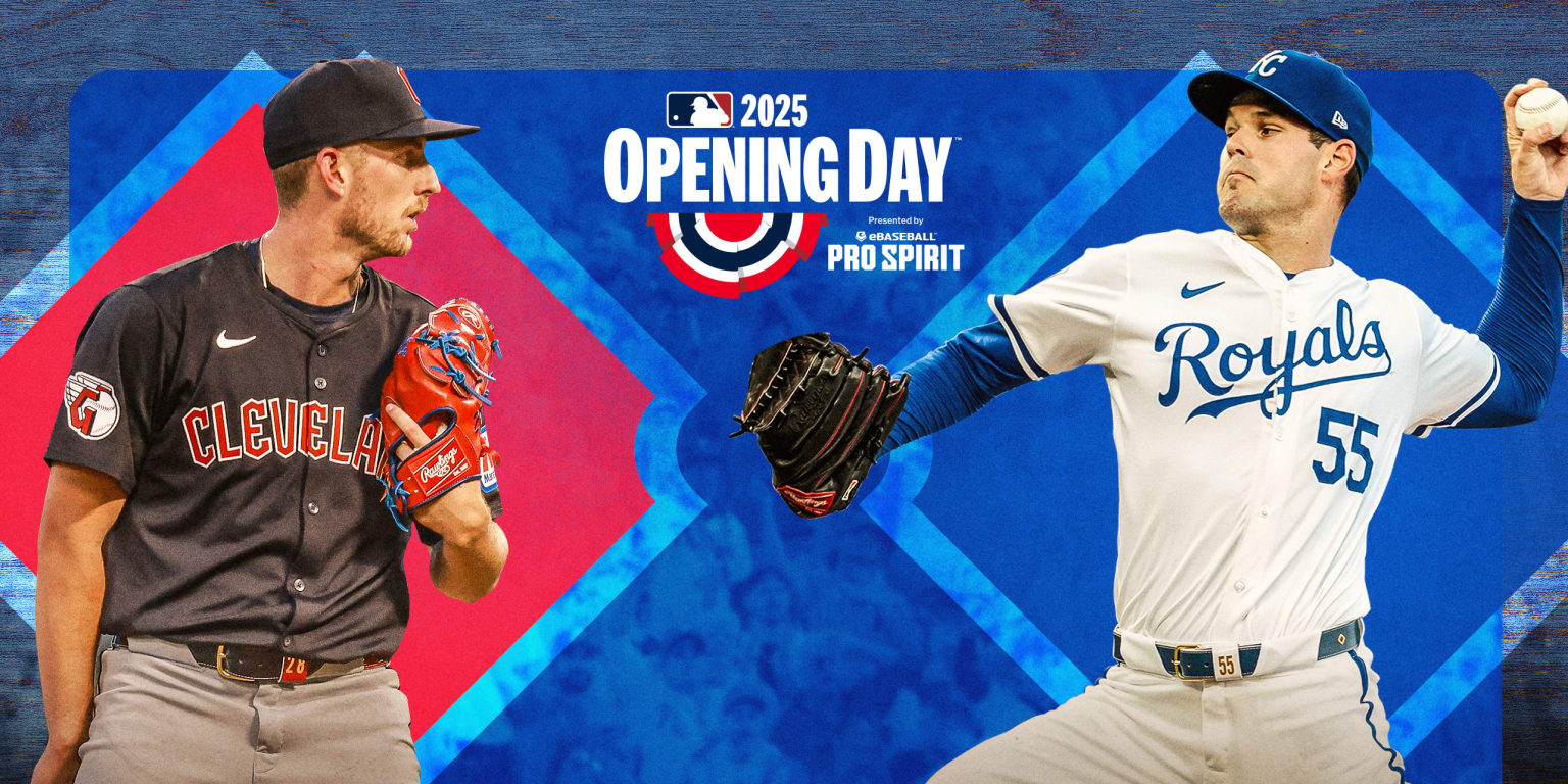 Guardians, Royals 2025 Opening Day starting pitchers