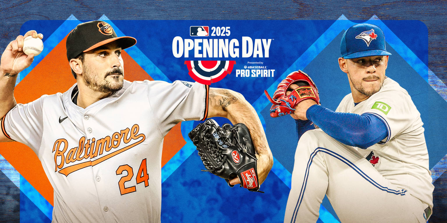 Orioles, Blue Jays 2025 Opening Day starting pitchers