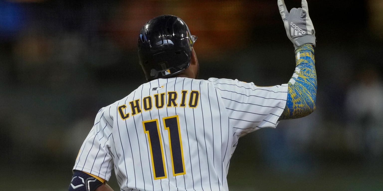 Gran jornada de Chourio (2 HR, 5 CI) impulsó a Cerveceros a triunfo contra Rojos