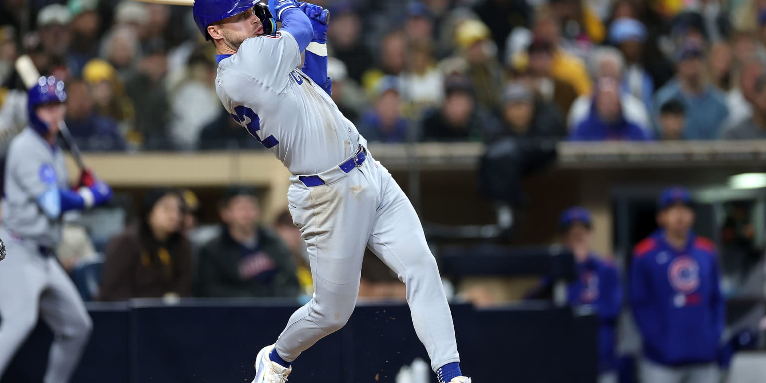 Nico Hoerner triple helps Cubs give Padres first home loss of 2025