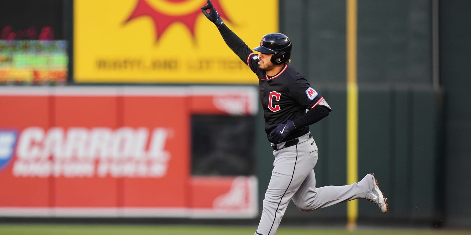 Gabriel Arias hits 4th homer of the season